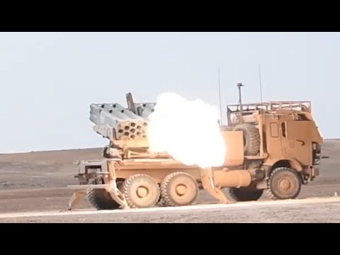 Ejército de Chile (Artillería LAR-160) - YouTube