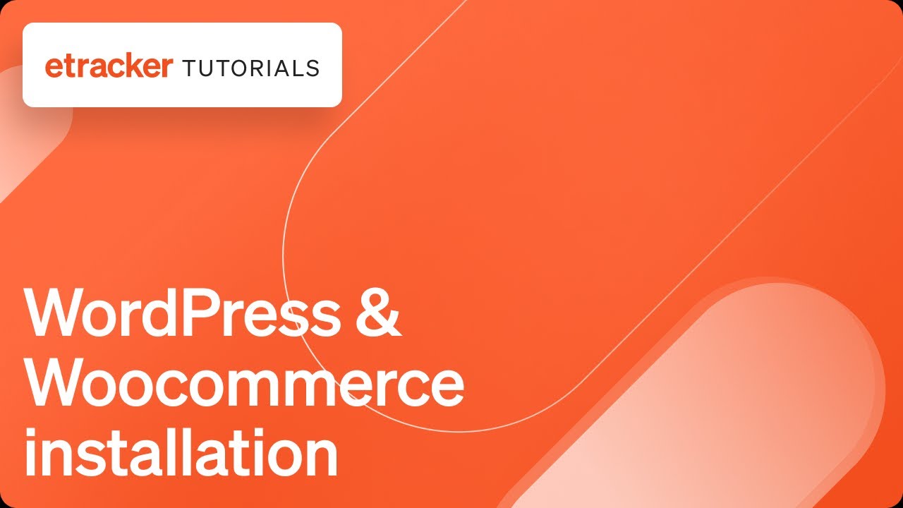 etracker WordPress & Woocommerce installation - YouTube