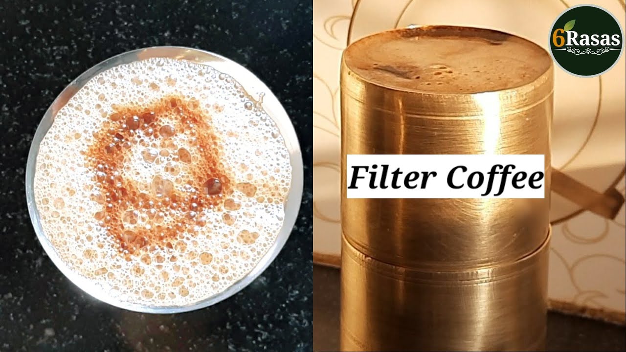 Perfect FILTER COFFEE | How to make authentic South Indian Kaapi ...