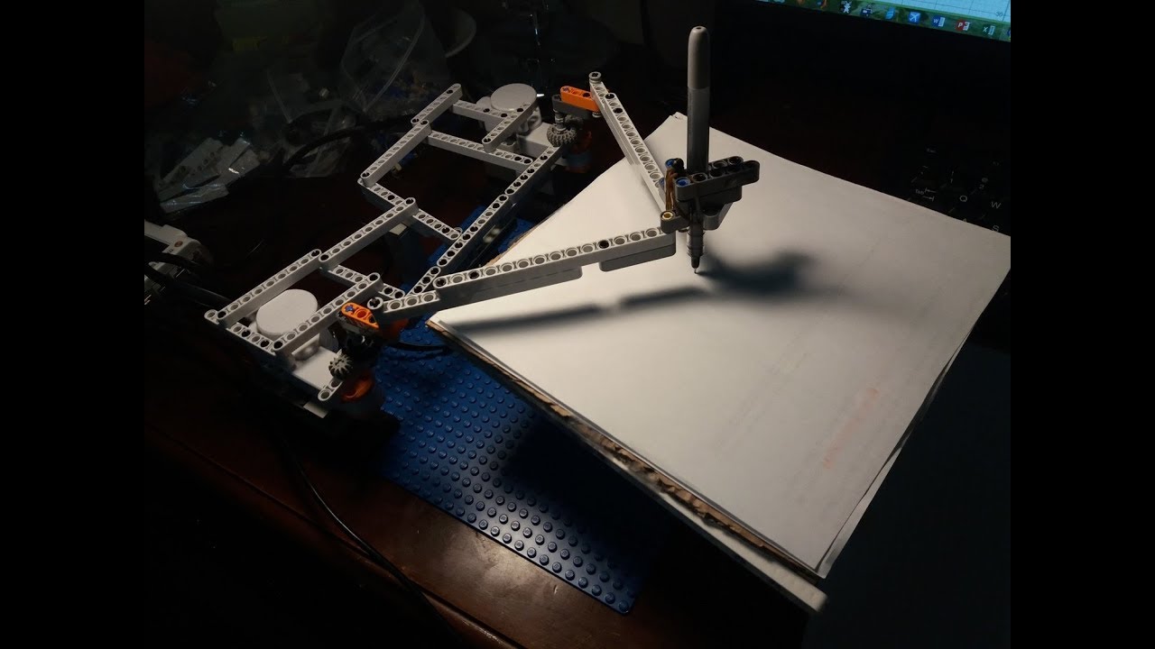 Analysis of Lego Spirograph Drawing Robot - YouTube