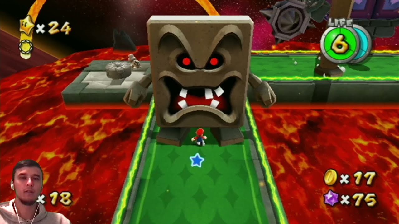 Bowser's Lava Lair | Super Mario Galaxy 2 | 100% Let's Play Part 15 ...