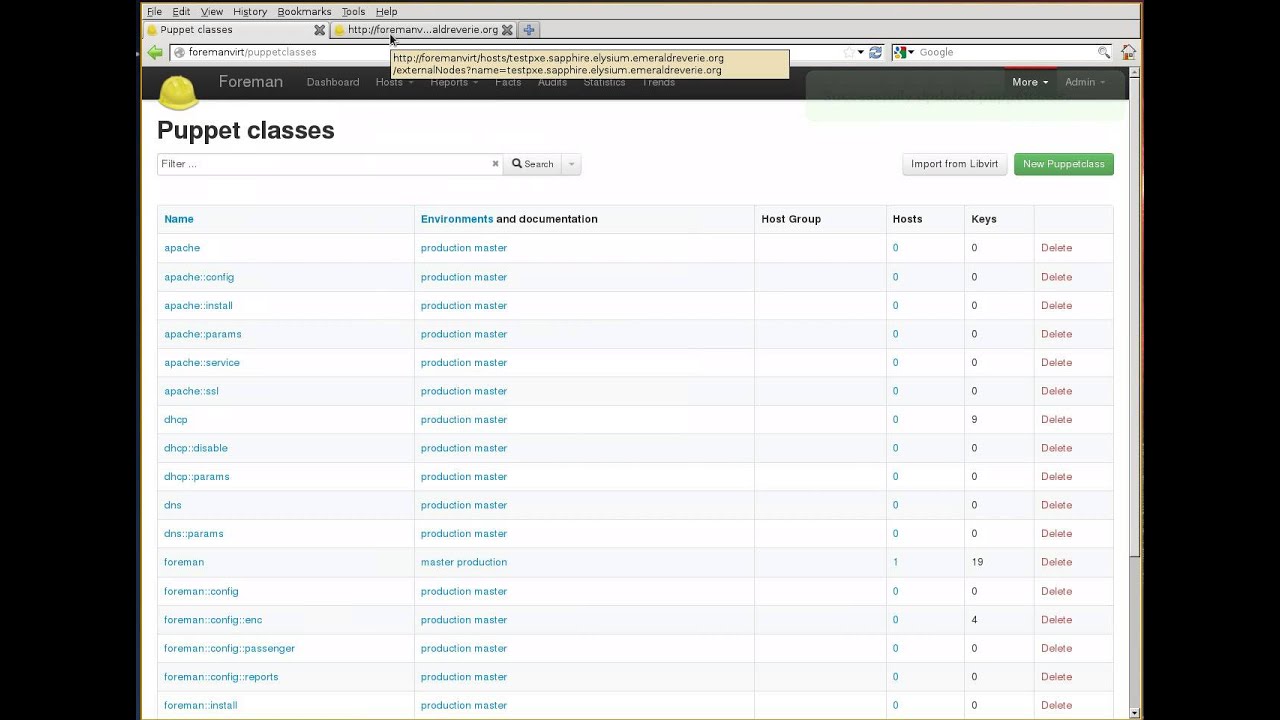 Parameterized Class Support in Foreman - YouTube