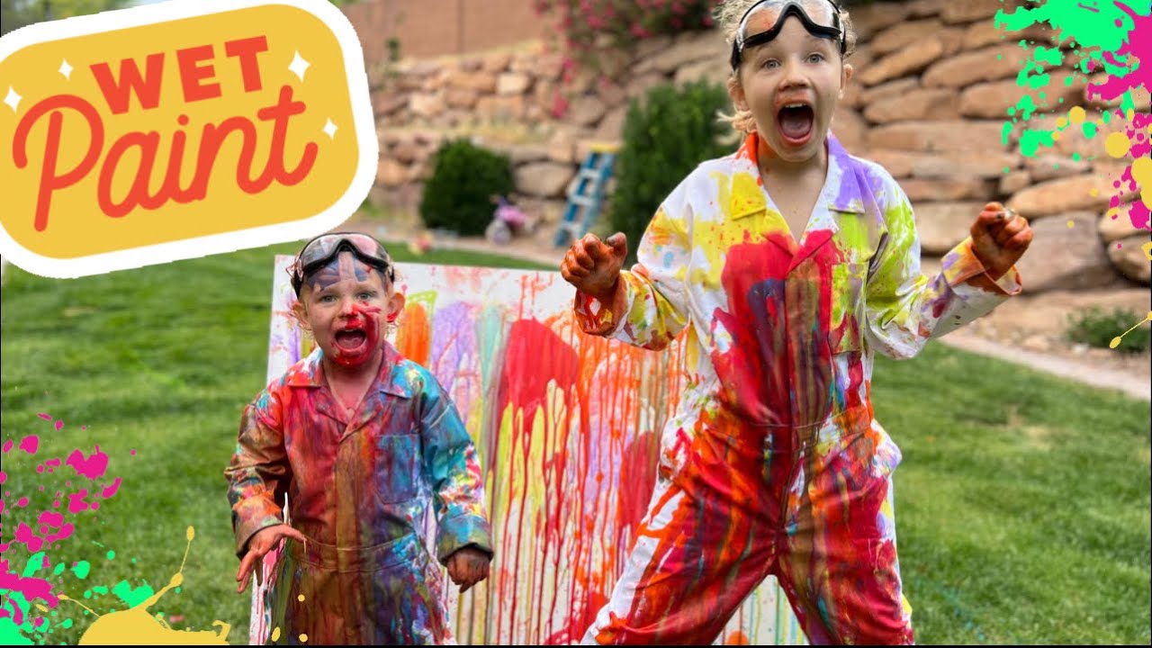 Epic Paint Battle: Funniest how to Painting with Balloons Art - YouTube