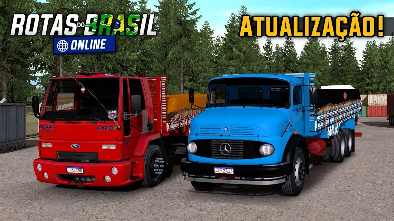 SAIU! Nova Atualização Do Rotas Do Brasil Online ( Novo Caminhão ...