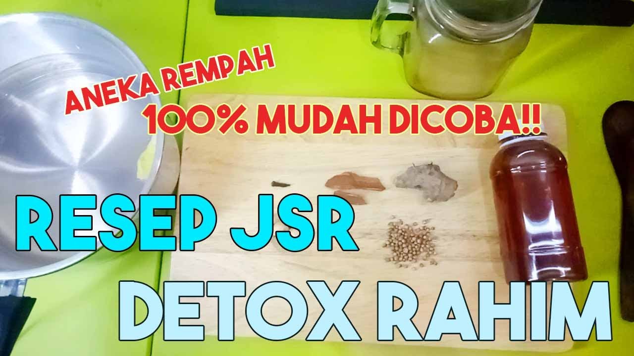RESEP DETOX RAHIM ( RESEP Jurus Sehat Rimpang, DR.ZAIDUL AKBAR) - YouTube