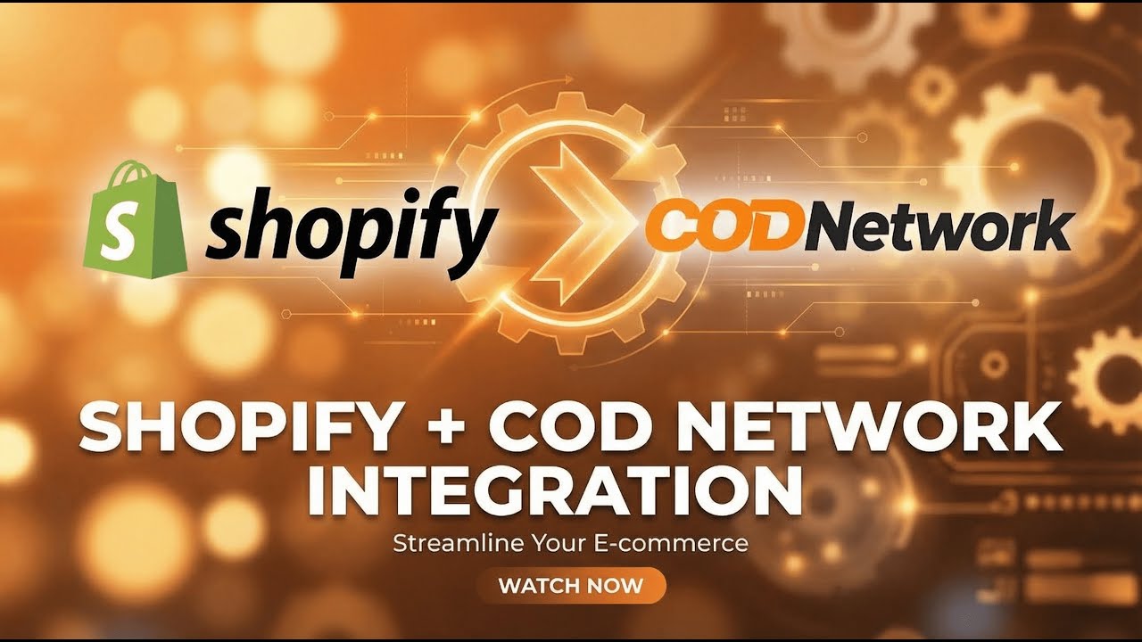 How to Integrate Shopify Store with COD Network Seller Account (Step-by ...
