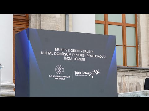 Kültür ve Turizm Bakanlığı ile Türk Telekom’dan müze ve ören yerlerinde dijital dönüşüm!