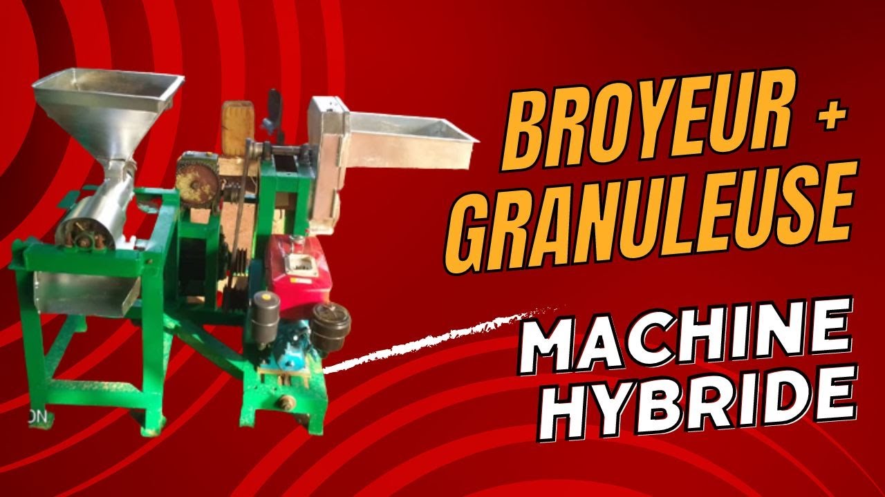 BROYEUR-GRANULEUSE - YouTube
