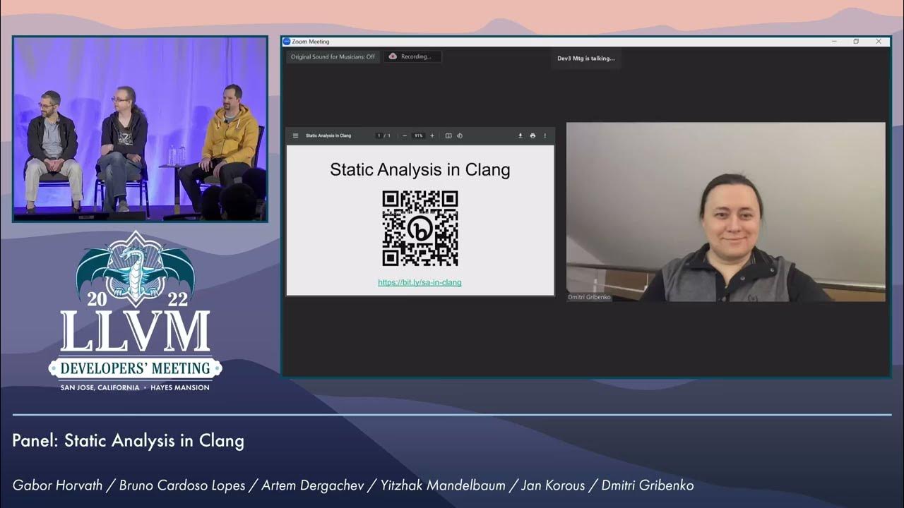 2022 LLVM Dev Mtg: Static Analysis in Clang - YouTube