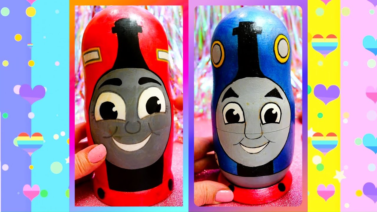 ASMR Thomas Train Satisfying Unboxing Toys ️ #asmr #thomas #train # ...