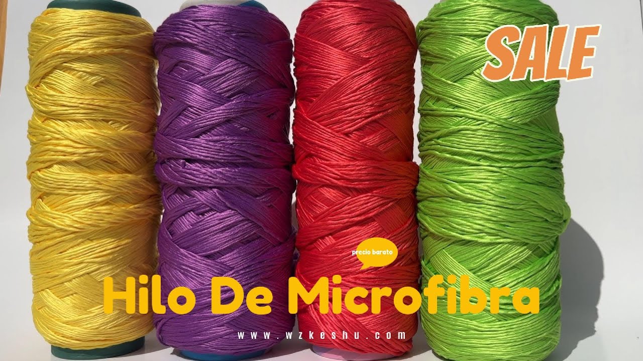 Hilo de Microfibra para Mopas - Alta Calidad y Absorción de Agua - YouTube