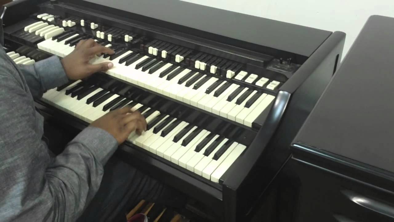 HAMMOND ORGAN A101 Demonstration by Devin Watkins - YouTube