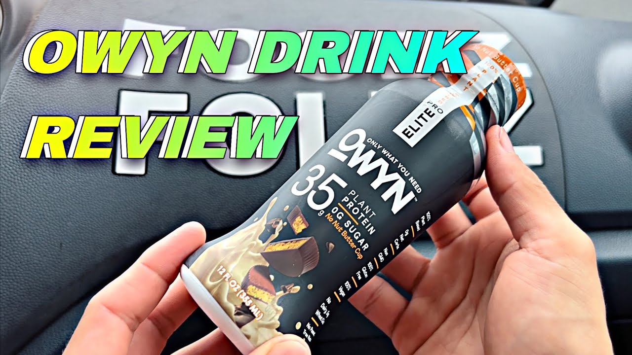 OWYN No Nut Butter Cup Protein Drink - Organic Food Review 170 - YouTube