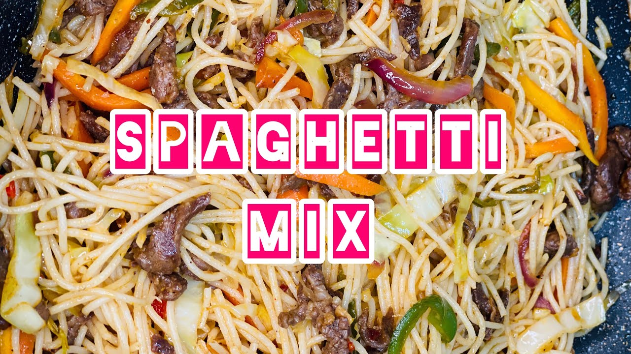 15mins quick meal prep' for the most delicious one pot spaghetti mix ...