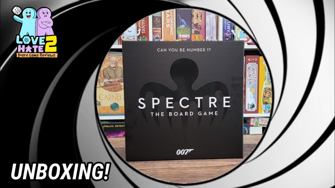 Unboxing of Spectre: The Board Game from Mōdiphiüs Entertainment - YouTube