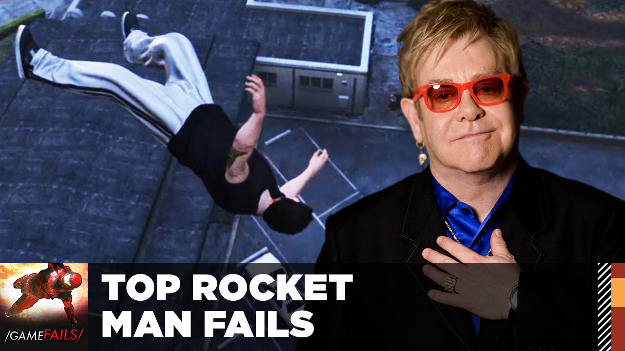 Top 5 Rocket Man Fails - YouTube
