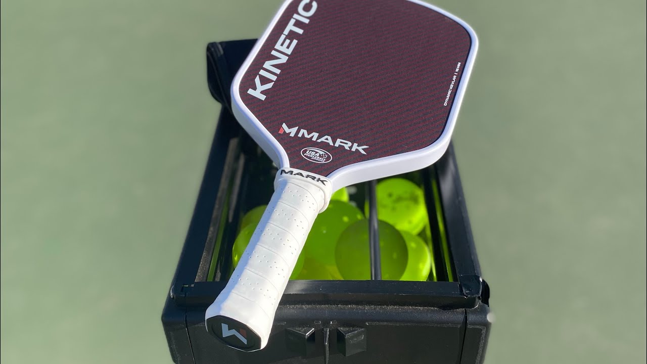 Mark Pickleball KINETIC KEVLAR PADDLE - YouTube