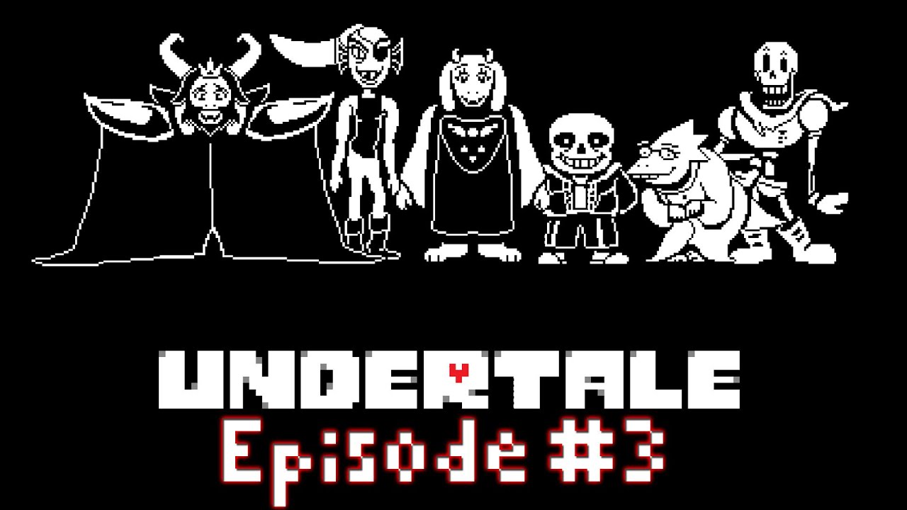 Undertale! | Episode 3 - A CONVENIENTLY SHAPED LAMP! - YouTube