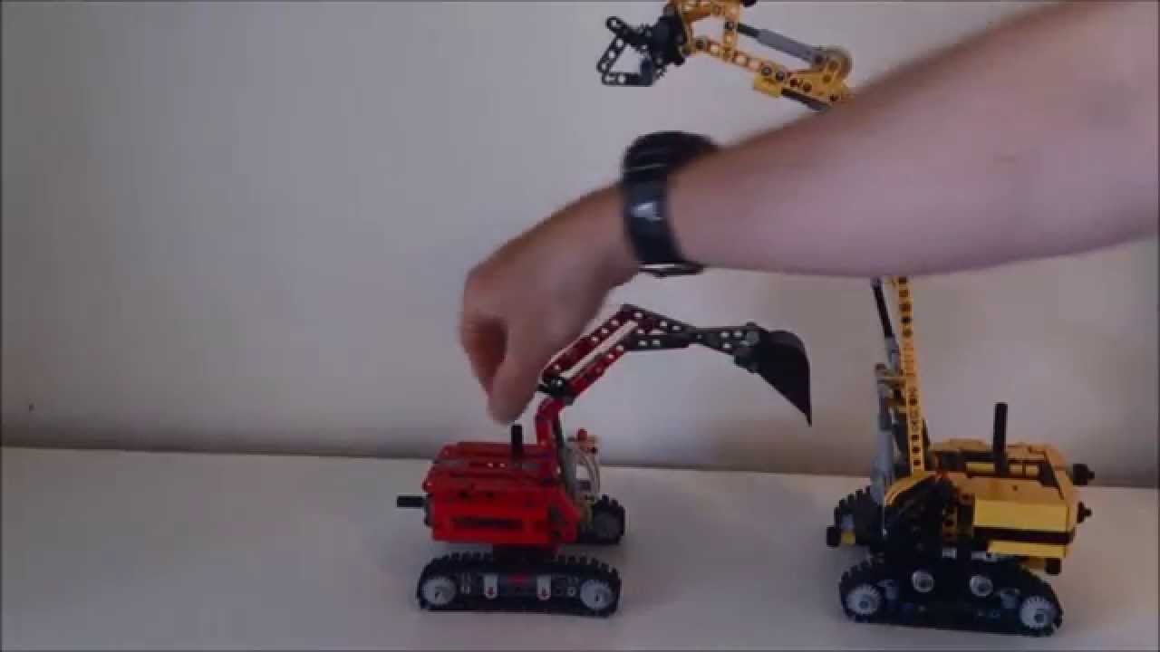 Lego Technic Mini Demolition Excavator - YouTube