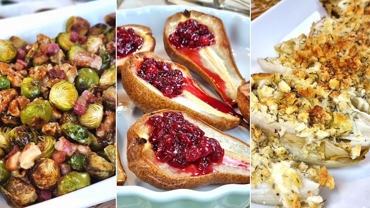 ¡3 Guarniciones Navideñas Variadas, Fáciles y Deliciosas! Recetas para ...