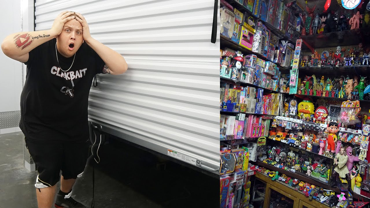 I Bought a Vintage Toy Hoarders Storage Unit! BOXES FULL! I Bought an ...