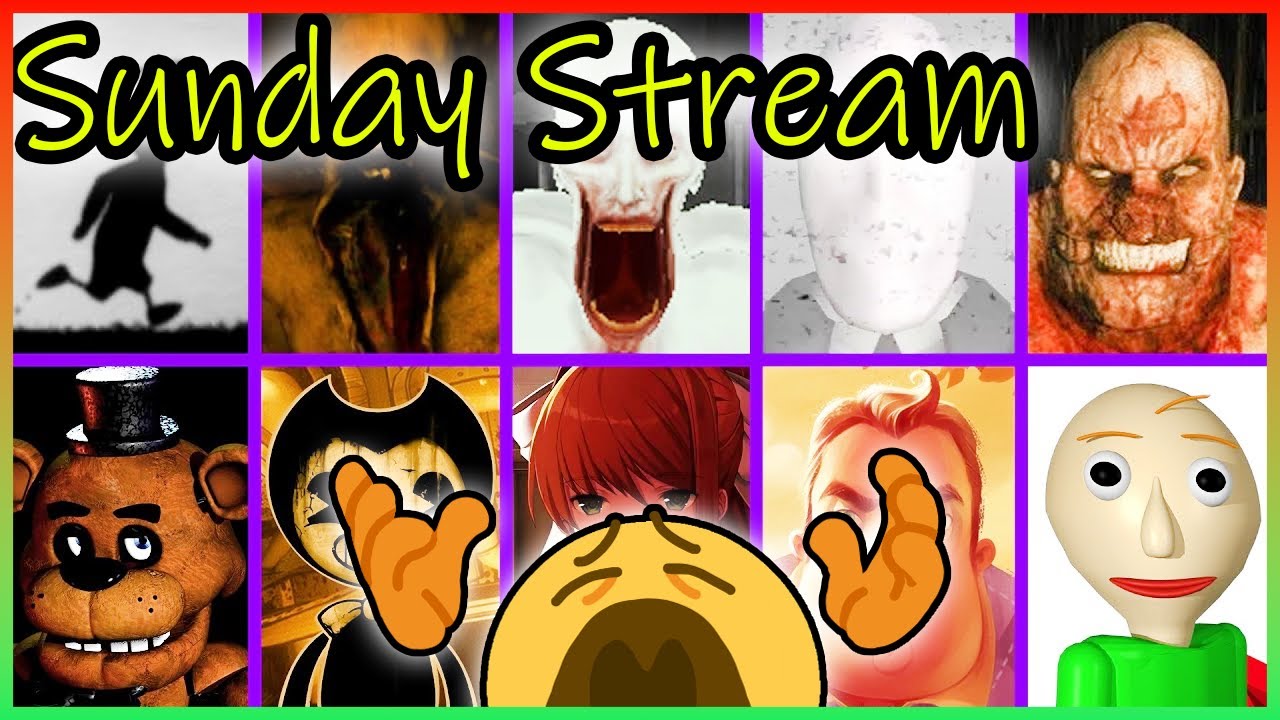 Spooky Sunday! playing random horror games! - YouTube