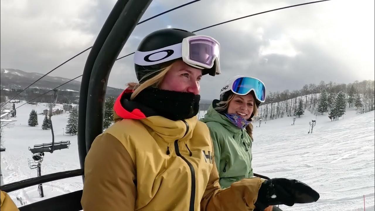 Chairlift Chat Memoir with Zoe & Ava | The Highlands - YouTube