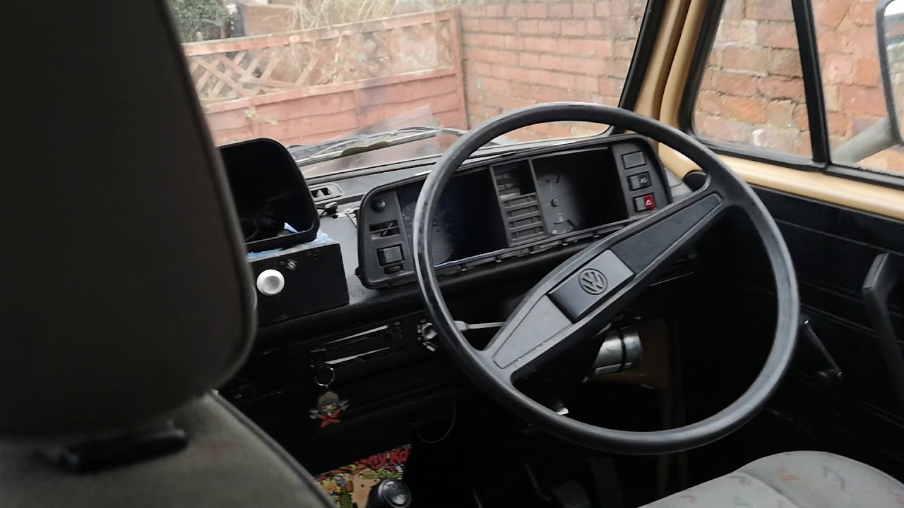 VW T25 Interior - YouTube