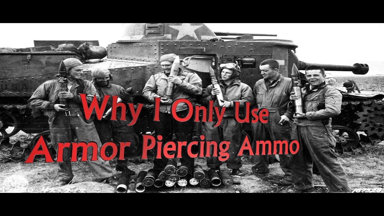 Why I Only Use Armor Piercing Ammo - YouTube