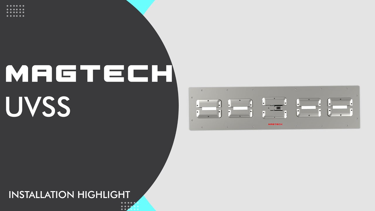 UVSS installation at SBI bank | Magtech | Under vehicle surveillance ...