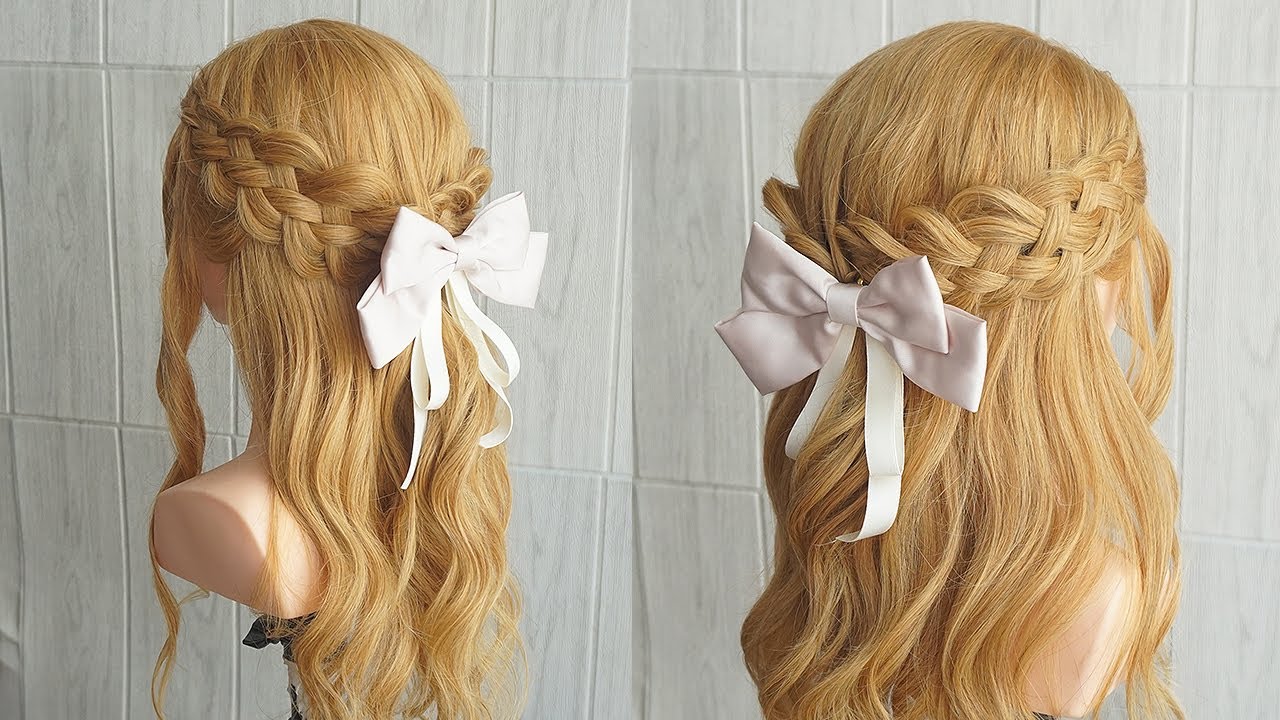 Dutch Braid Half Up Half Down Tutorial – Easy Hairstyle For Graduation ...