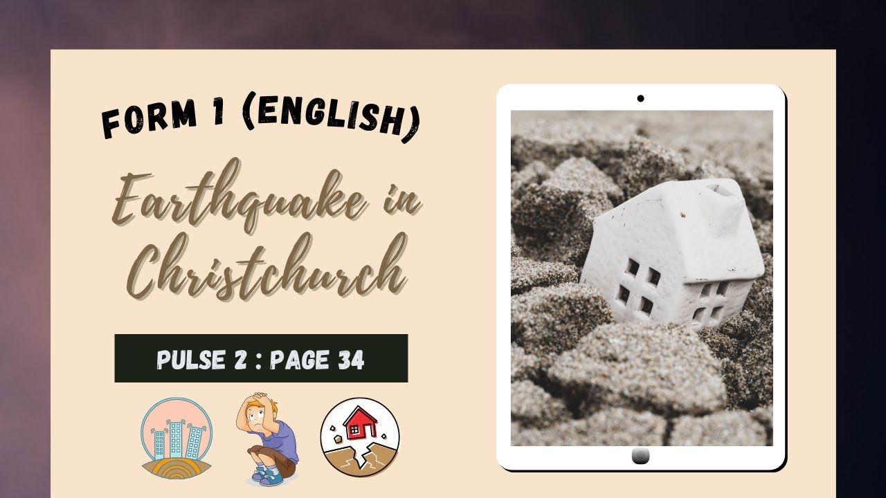 Form 1 (Pulse 2 Page 34) Earthquake in Christchurch - YouTube