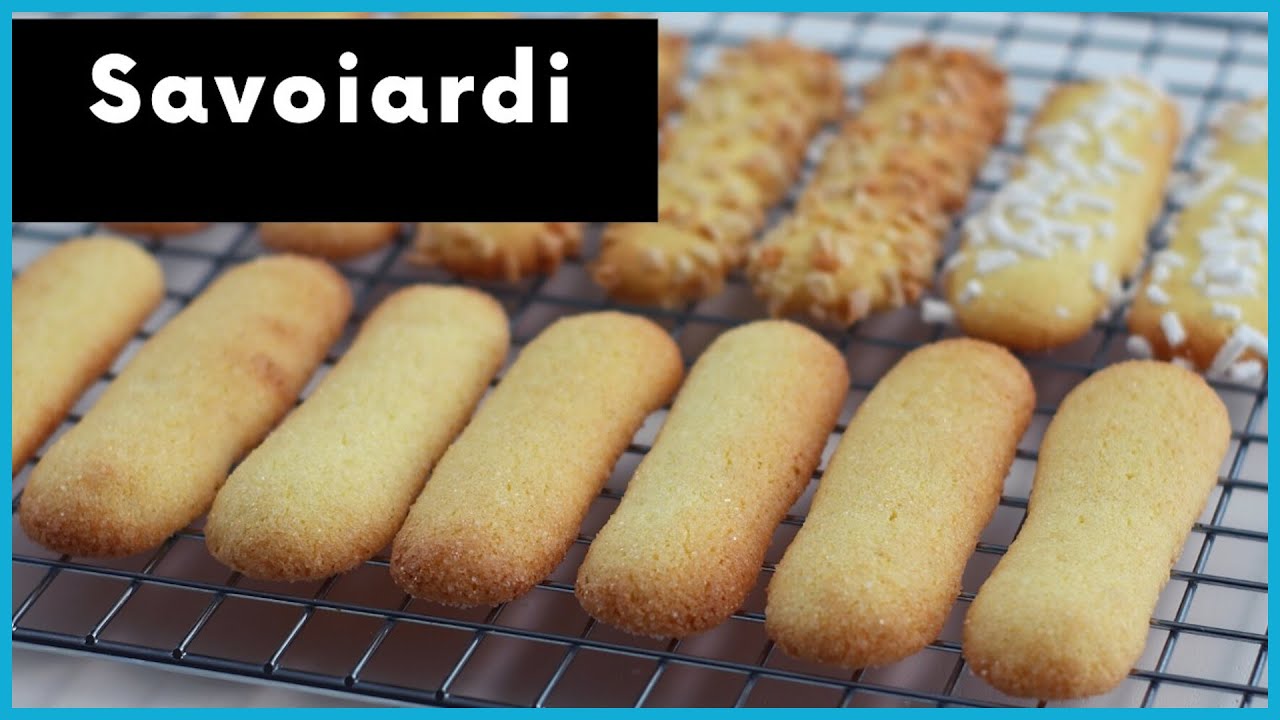 SAVOIARDI Fatti in Casa Ricetta Facile e Veloce - Torte italiane - YouTube