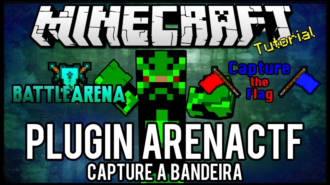 [Tutorial]ArenaCTF - Capture a Bandeira Minecraft - YouTube