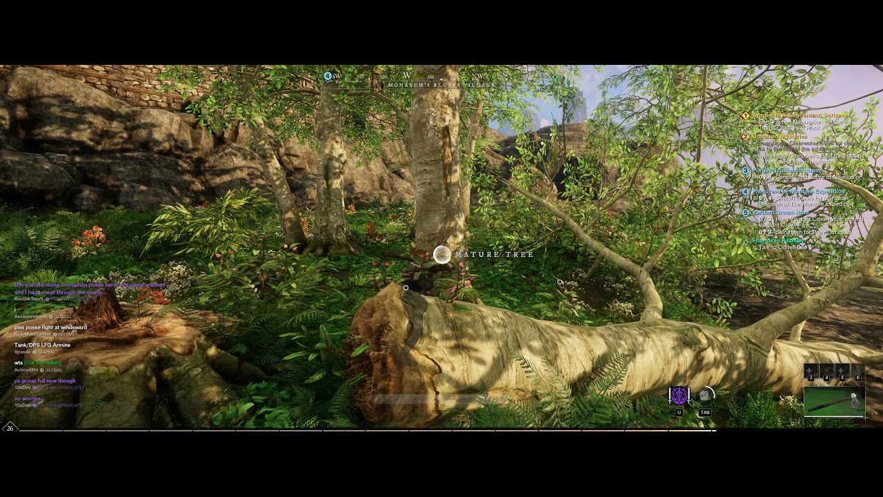 How to create Lumber in New World - YouTube