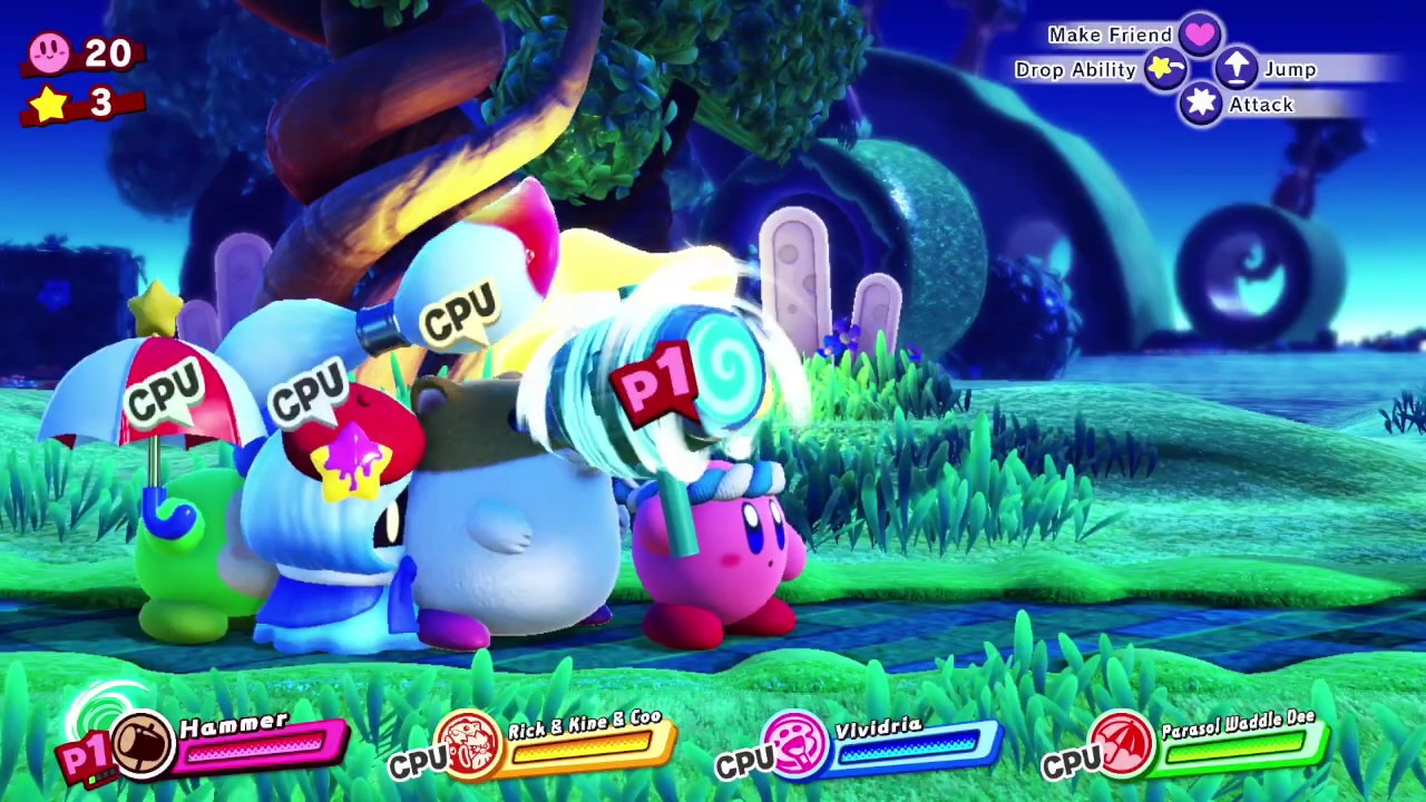 Kirby Star Allies - Extra Eclair - YouTube