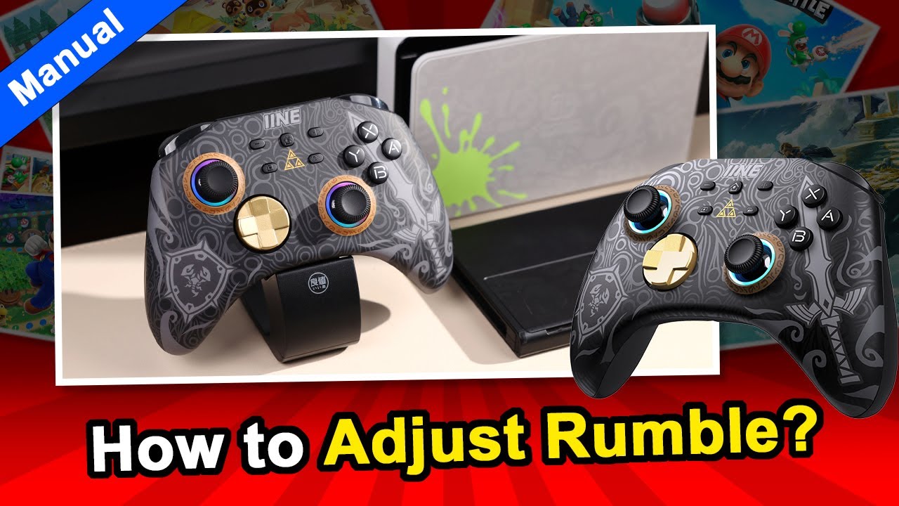 How to Adjust Rumble of IINE Ares Controller?👀 - YouTube