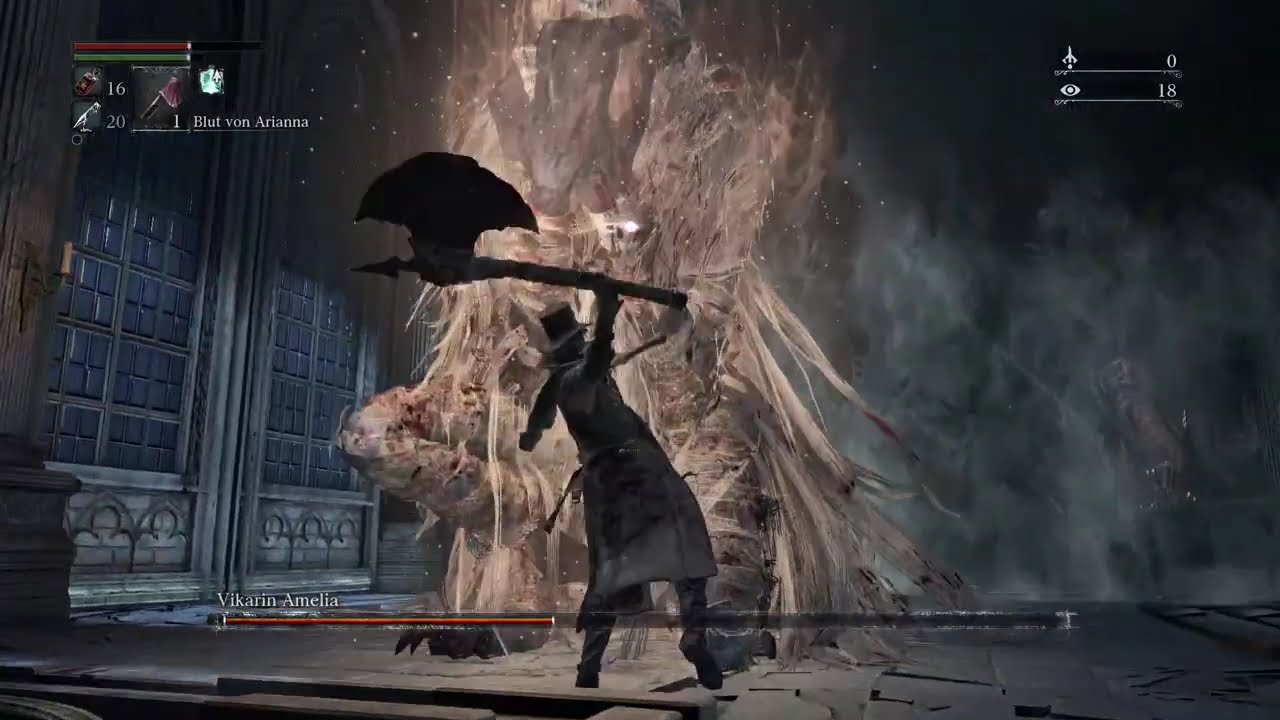 Bloodborne first time playing - YouTube
