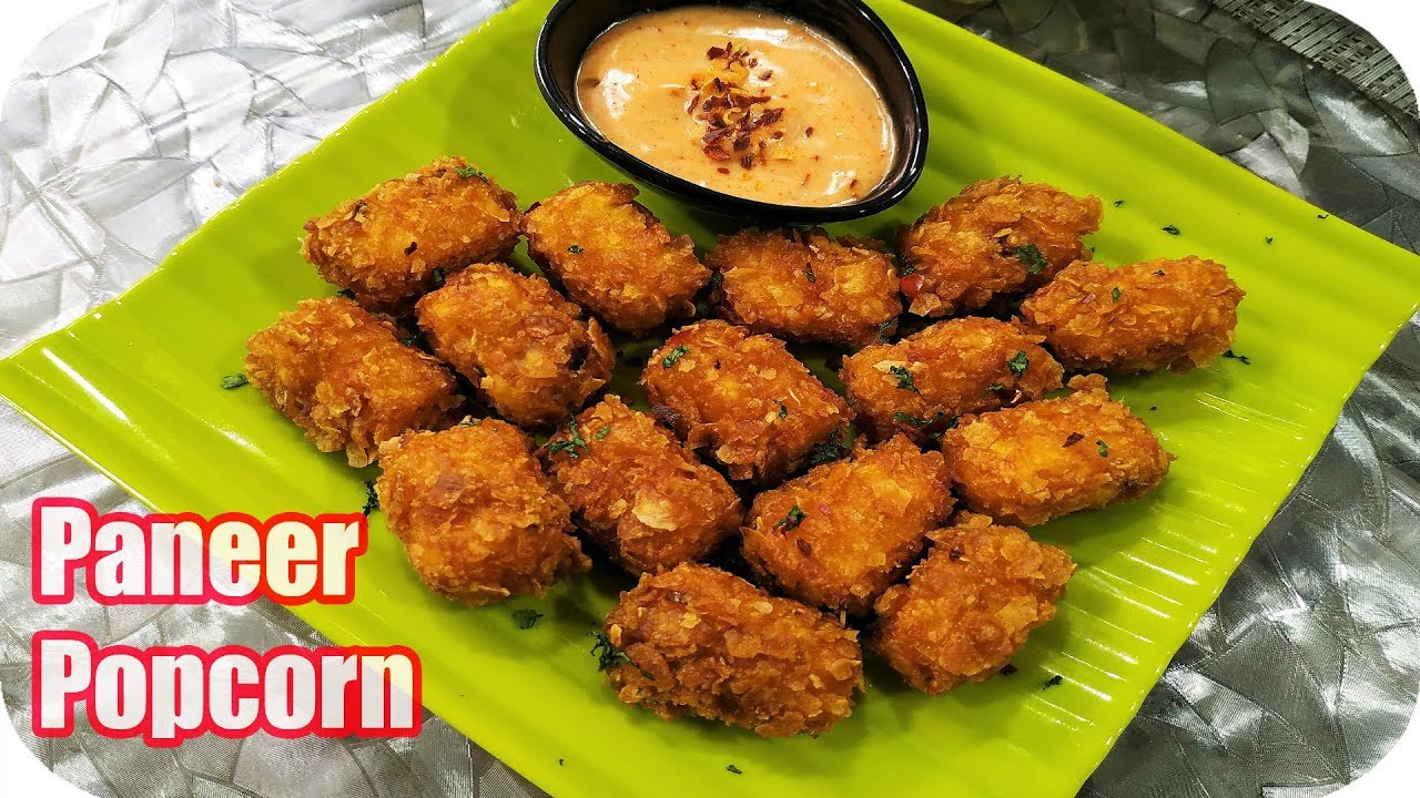 Paneer Popcorn | Crispy Paneer Recipe | Afreen's Tasty Kitchen - YouTube