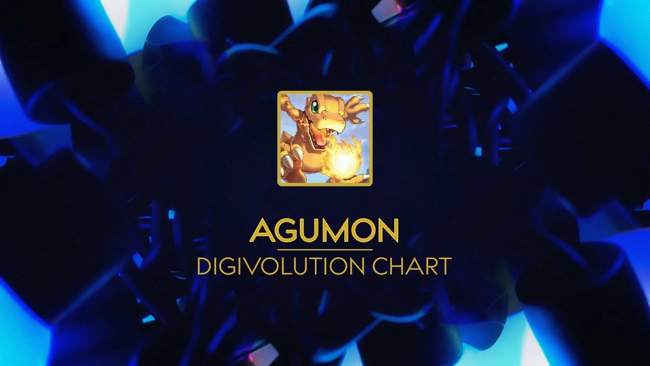 AGUMON Digivolution Chart / Evolution Line - The Digimentalist - YouTube