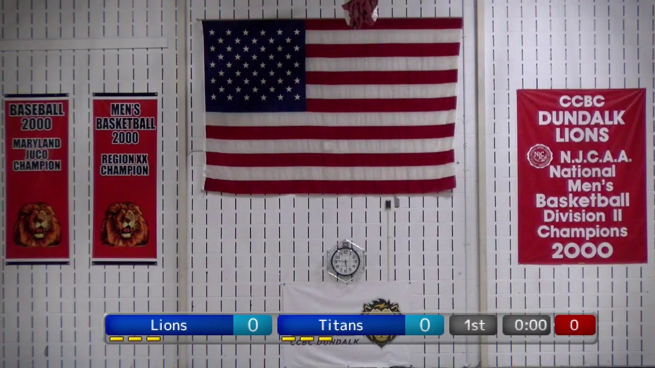 CCBC Dundalk Men's Basketball vs. Community College of Beaver County ...