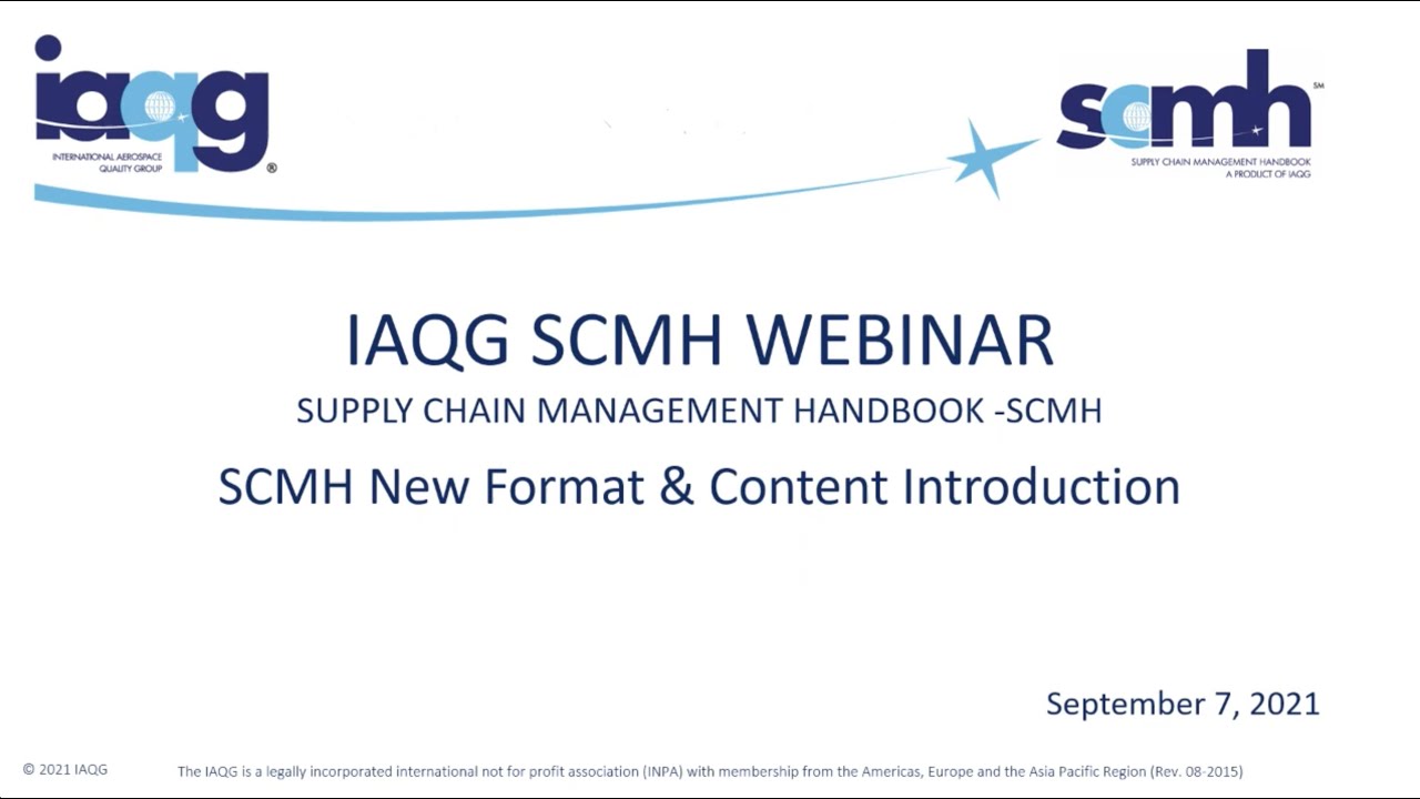 SCMH Webinar New Format and Content Introduction - YouTube