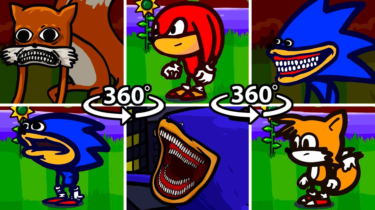 Shin The Sonic Tapes - Chaos Among Us but Recap animation in 360° VR ...