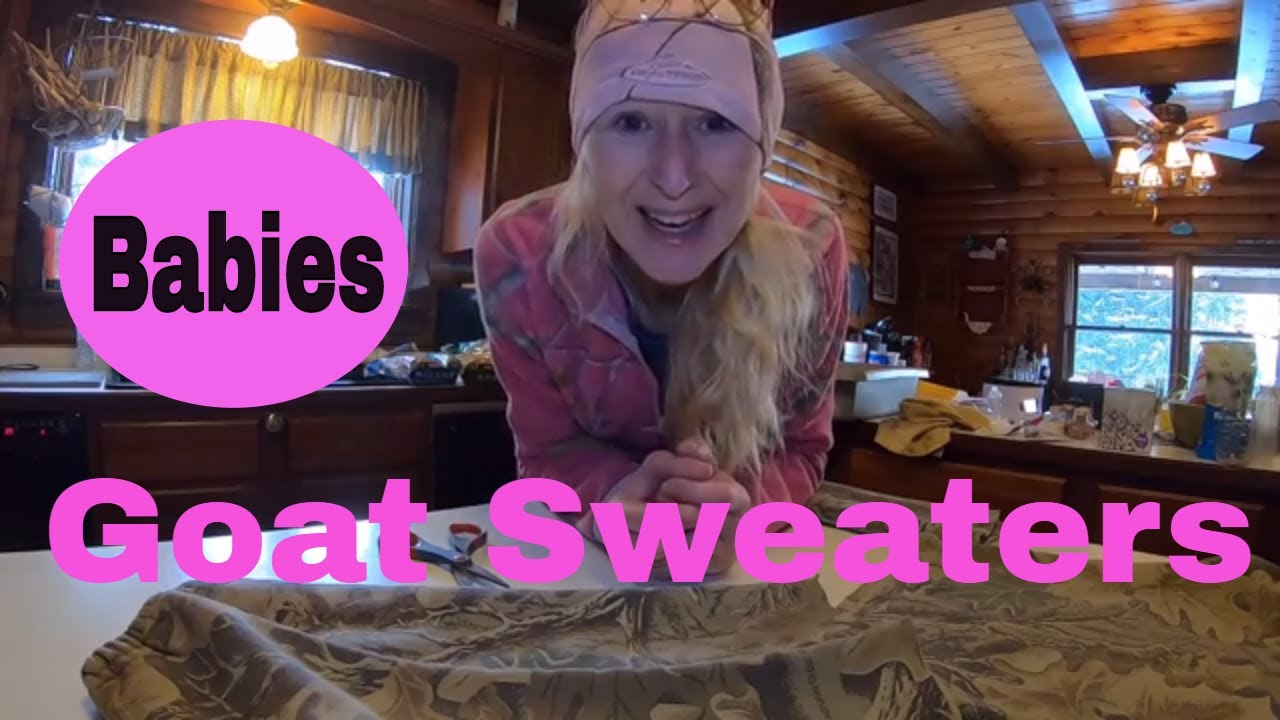 Babie Goat sweaters DIY Very easy and simple - YouTube