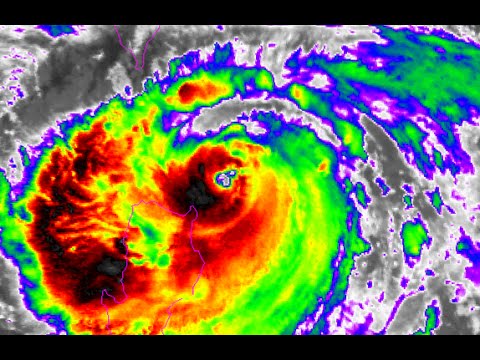 Typhoon Ineng [Goni] strikes NE Luzon - Update 4 (08/21/15) - YouTube