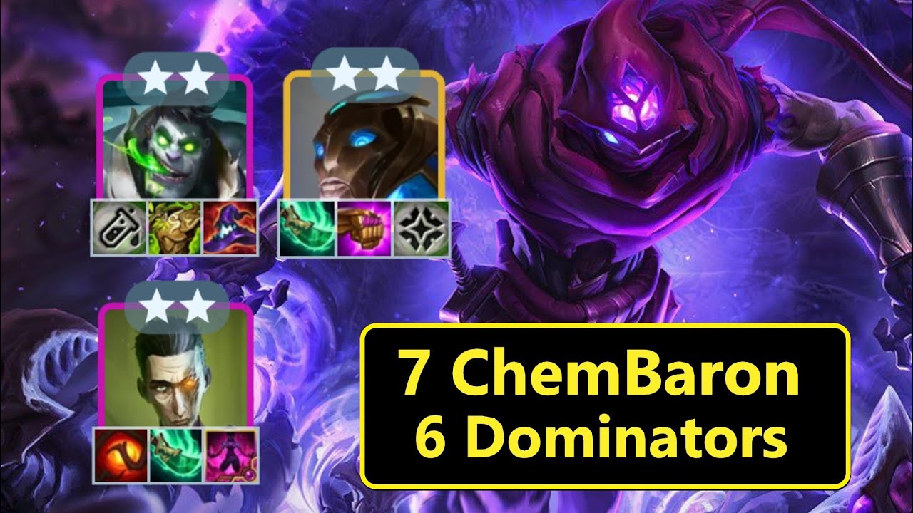 7 ChemBaron 6 Dominator Carry | Set 13 Comps | Into the Arcane ...