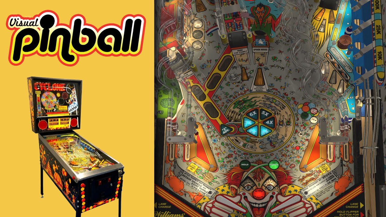 Cyclone (Williams 1988) - Visual Pinball - YouTube