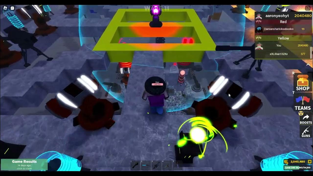 Roblox - Zombie Defense By Per Games - playing xxlillian132xx - YouTube