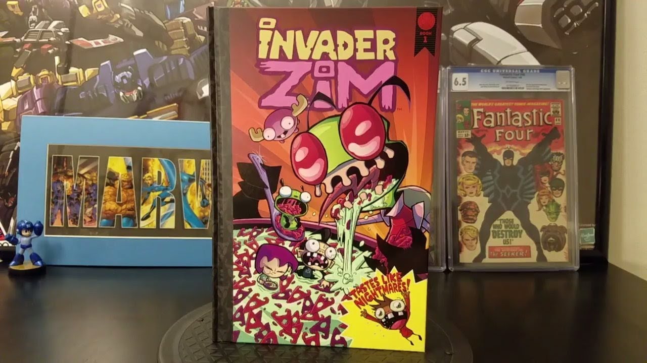 Invader Zim Hardcover Volume 1 Spotlight - YouTube