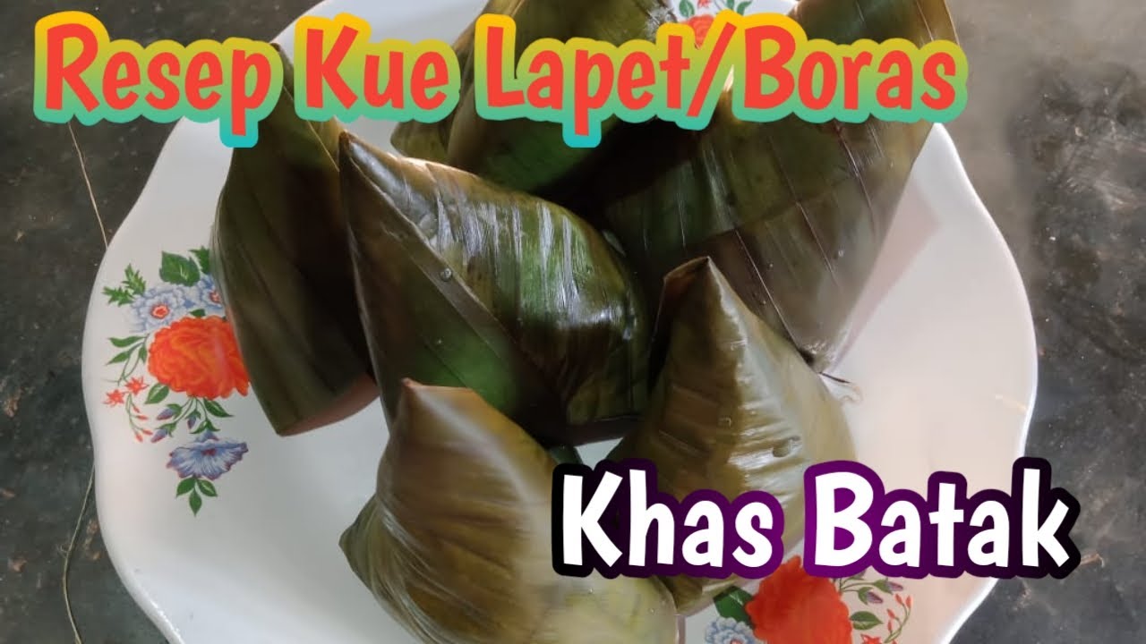 Resep Kue Lapet Khas Batak - YouTube